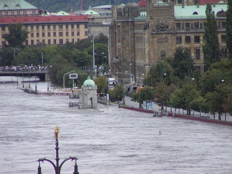 Zabezpečení proti povodním 2002, Praha | Eko-system.cz